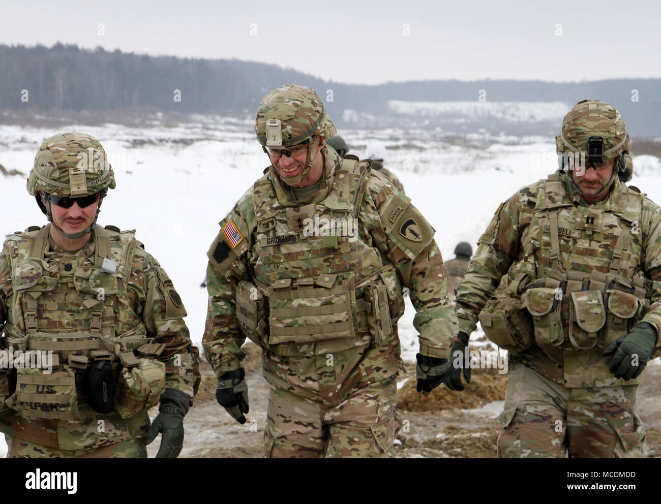 YAVORIV, UKRAINE -- Maj. Gen. John L. Gronski the Deputy Commanding ...