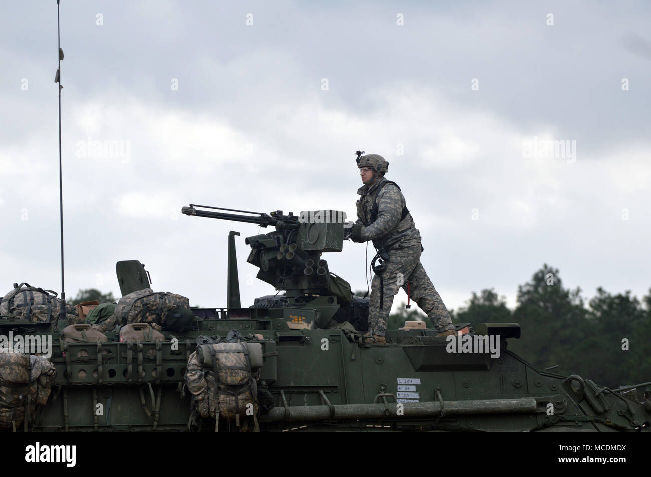 A Soldier assigned to the 2nd Stryker Brigade Combat Team, 2nd Infantry ...
