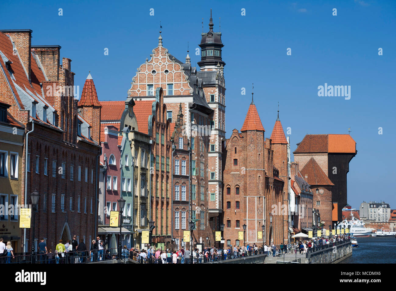 Gothic watergates Brama Chlebnicka (Bread Gate), Brama Mariacka (St ...