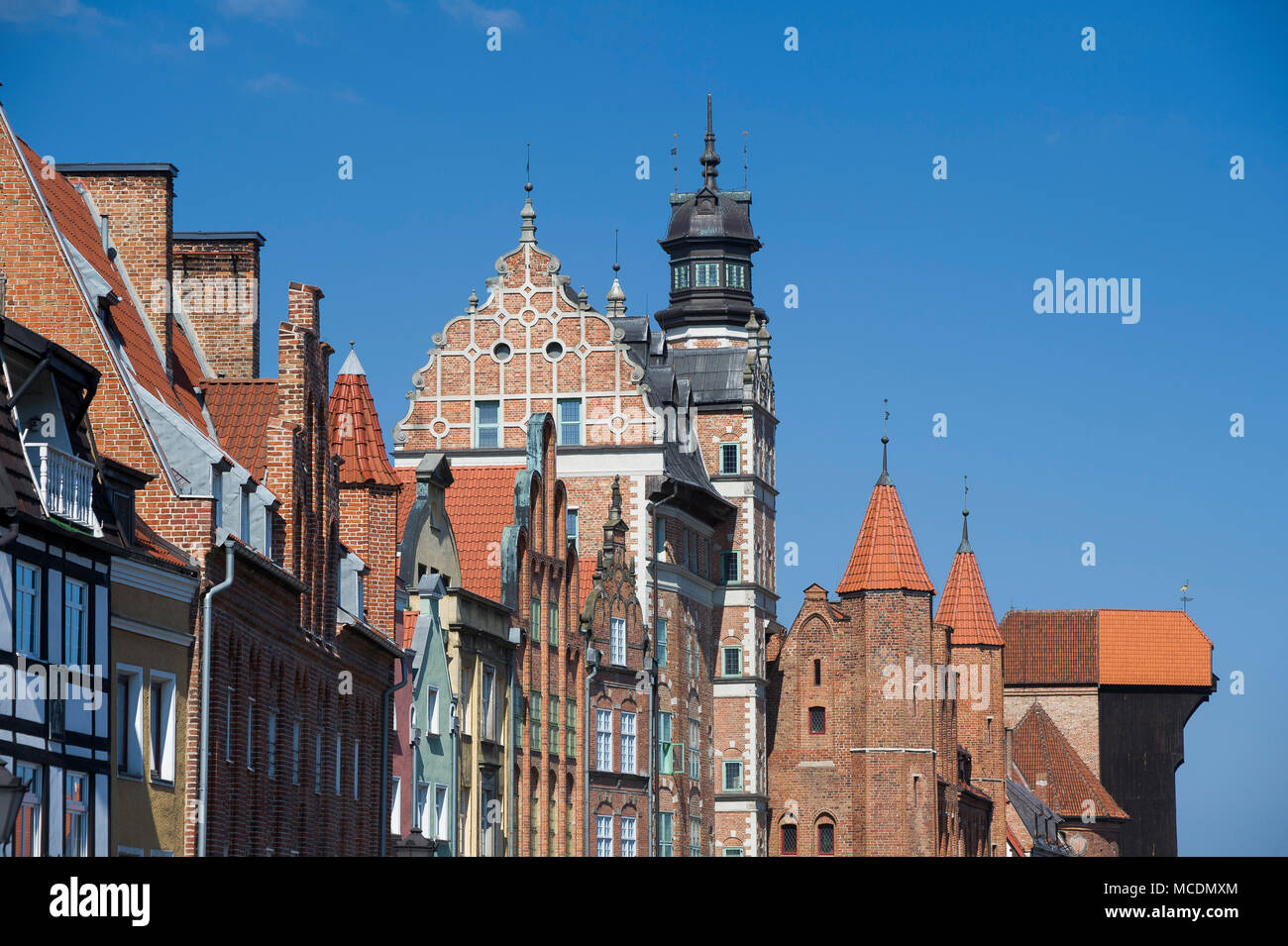 Gothic watergates Brama Chlebnicka (Bread Gate), Brama Mariacka (St ...