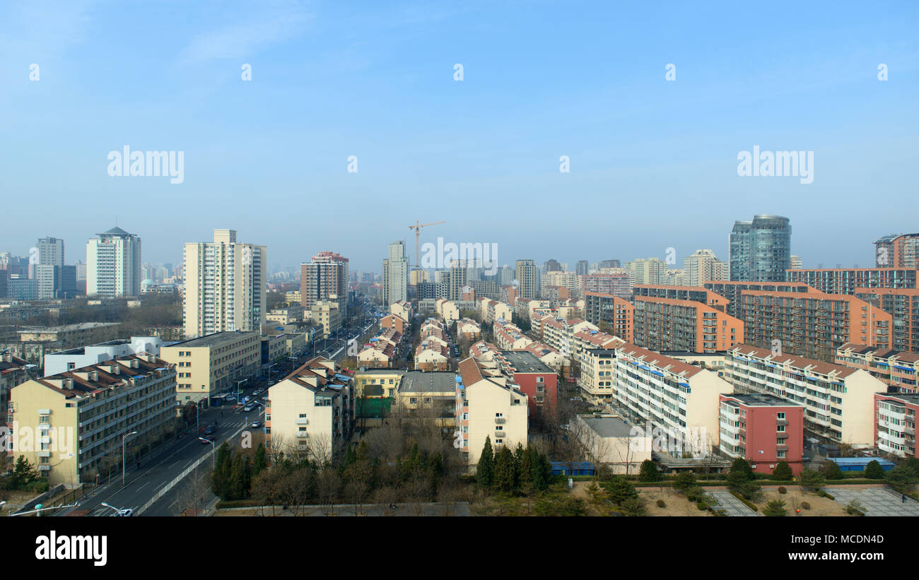 Urban scene of beijing hi-res stock photography and images - Alamy