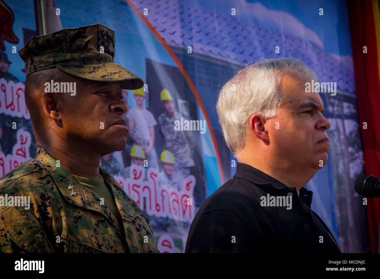 U.S. Marine Corps Maj. Gen. Craig Timberlake, commanding general of 3rd ...
