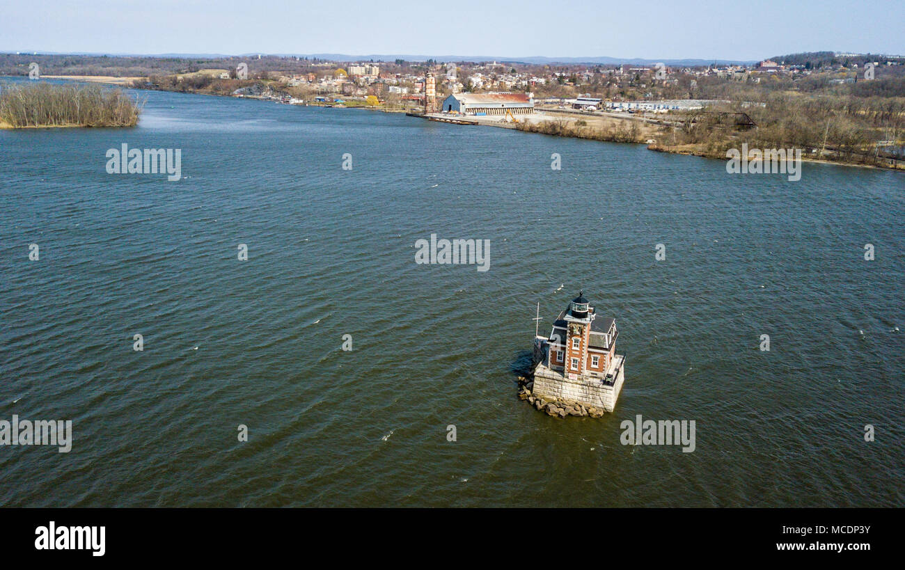 Hudson athens lighthouse hi-res stock photography and images - Alamy