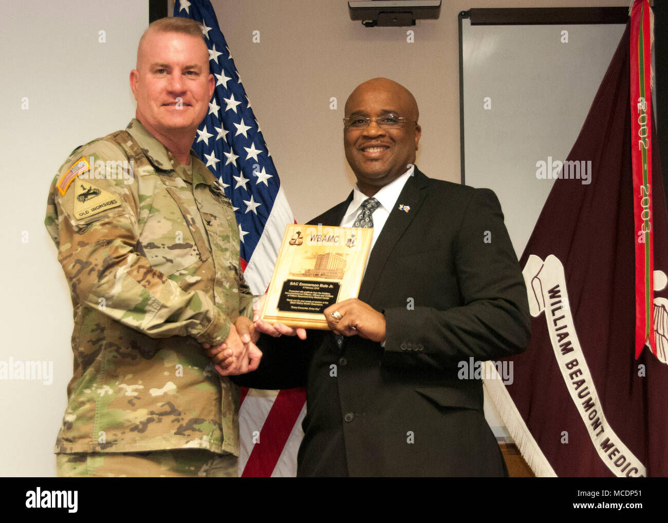 Col. Erik Rude, commander, William Beaumont Army Medical Center ...