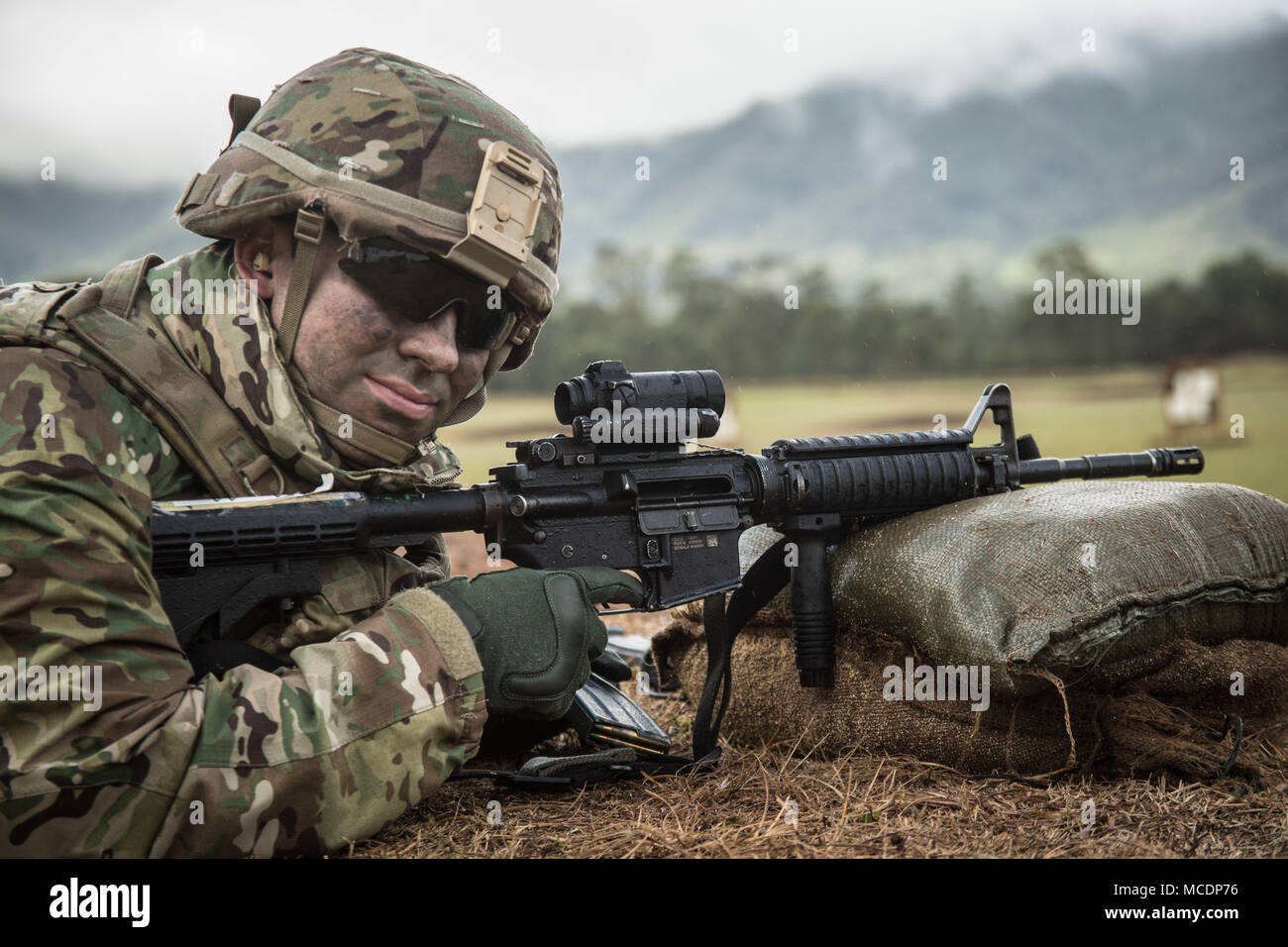 U.S. Army Soldier assigned to 225th Brigade Support Battalion, 2nd ...