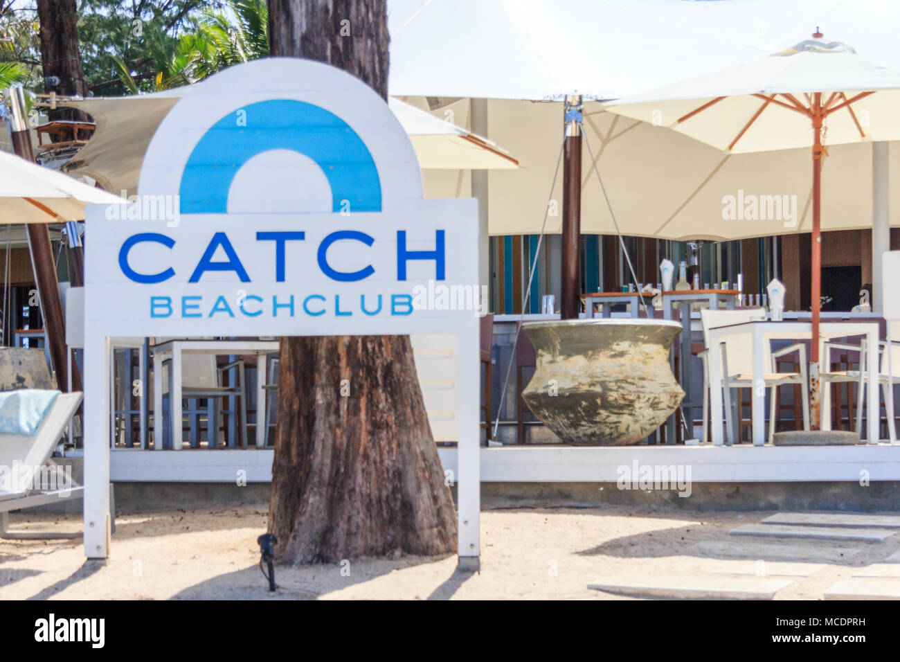 Catch beach club hi-res stock photography and images - Alamy