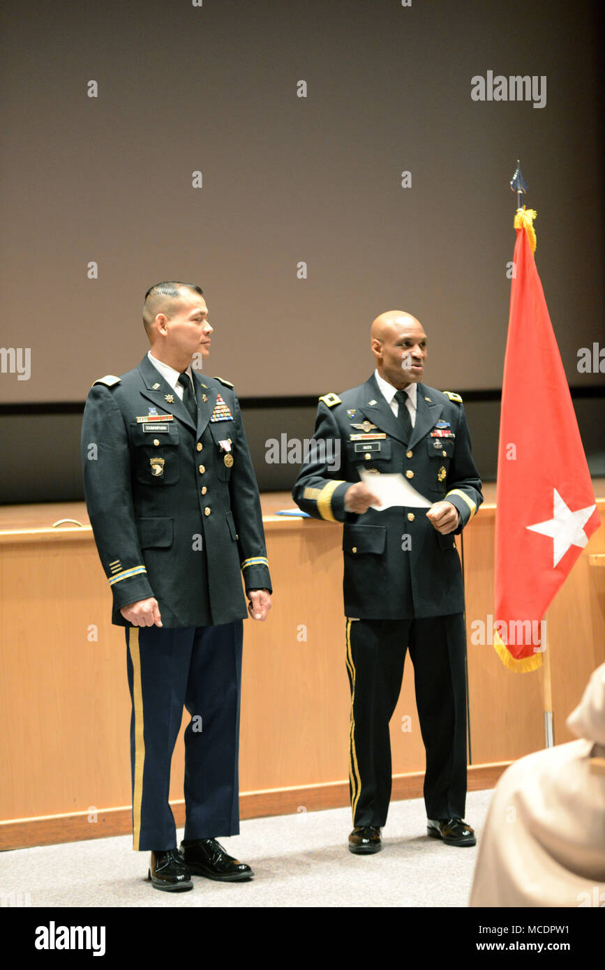 U.S. Army Maj. Gen. Carl A. Alex, gives the remarks during Col. Khot ...