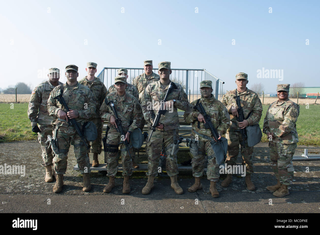 U.S. Army Garrison Benelux Soldiers participate in the garrison’s Best ...