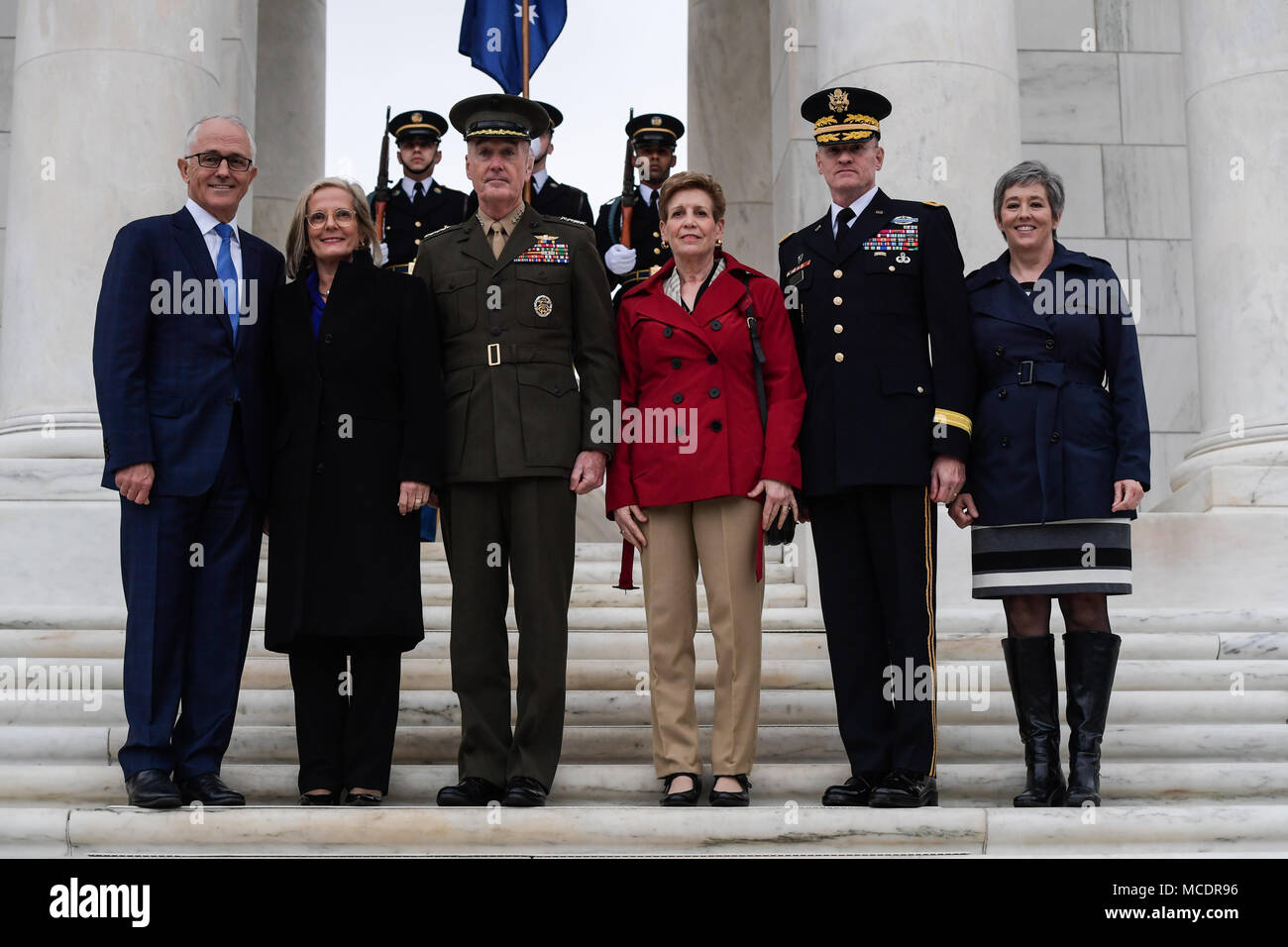 Malcolm Turnbull, Prime Minister of Australia, and his wife, Lucy ...