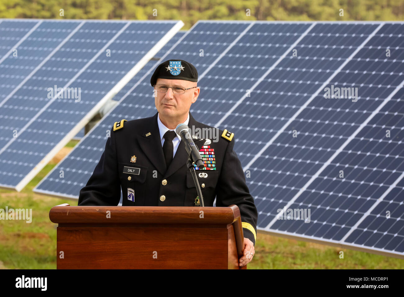 U.S. Army Lt. Gen. Edward Daly, Army Materiel Command deputy commanding ...