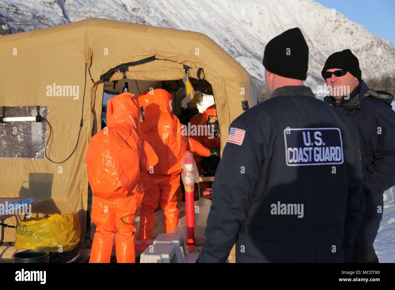 Coast Guard members assigned to the Pacific Task Force, California ...