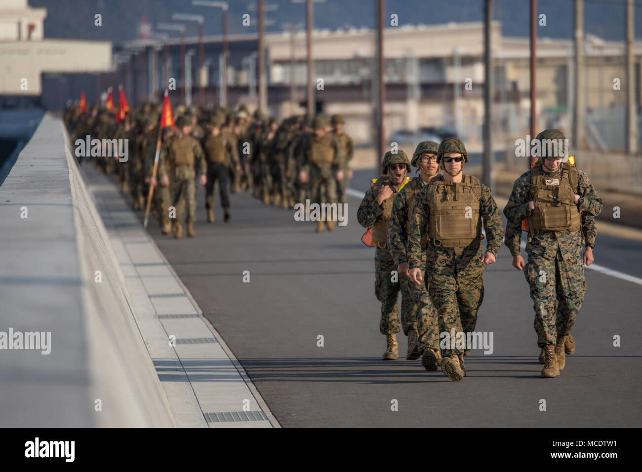 U.S. Marines with Headquarters and Headquarters Squadron (H&HS ...