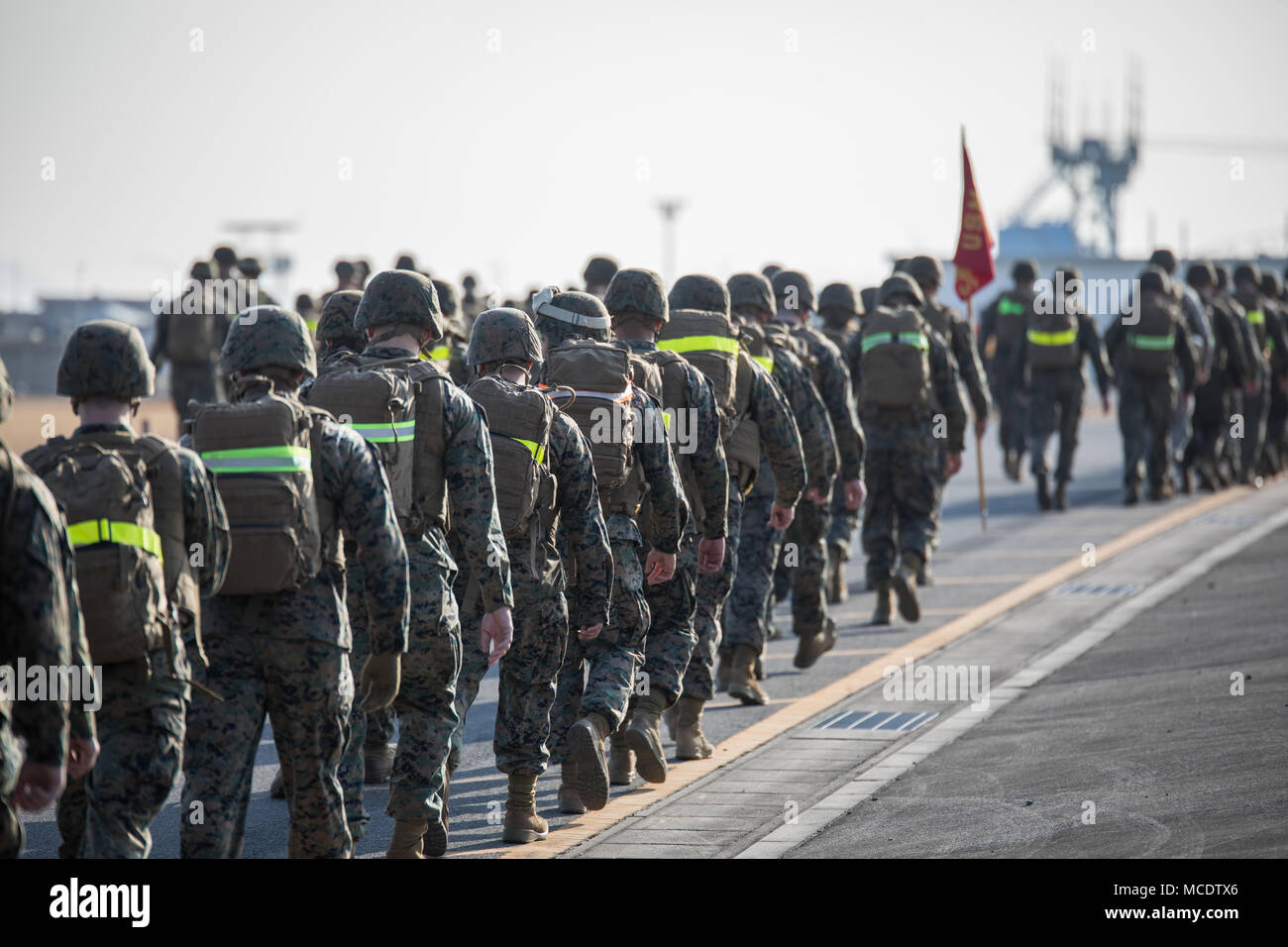 U.S. Marines with Headquarters and Headquarters Squadron (H&HS ...