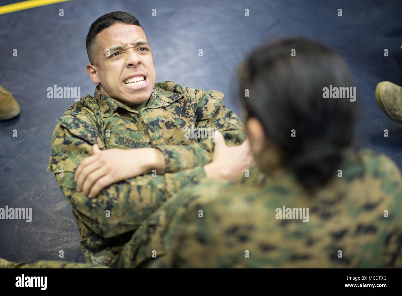 U.S. Marines with Headquarters and Headquarters Squadron (H&HS ...