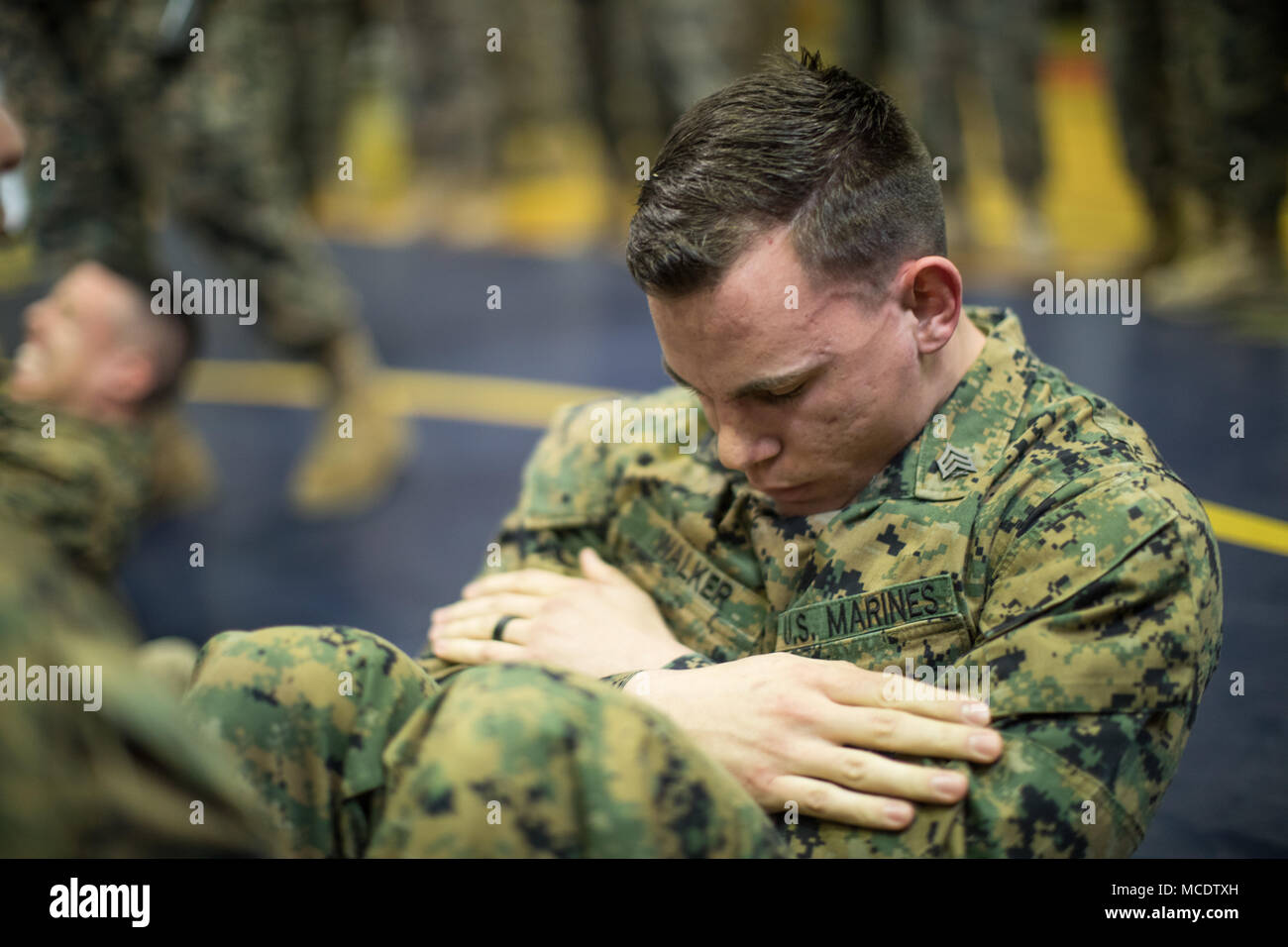 U.S. Marines with Headquarters and Headquarters Squadron (H&HS ...