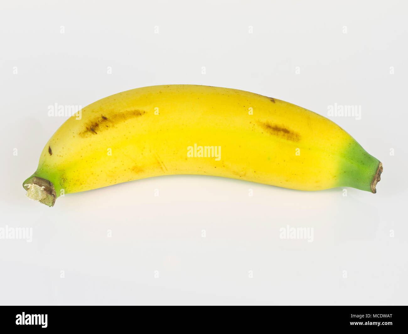 Bananas isolated on white background Stock Photo - Alamy