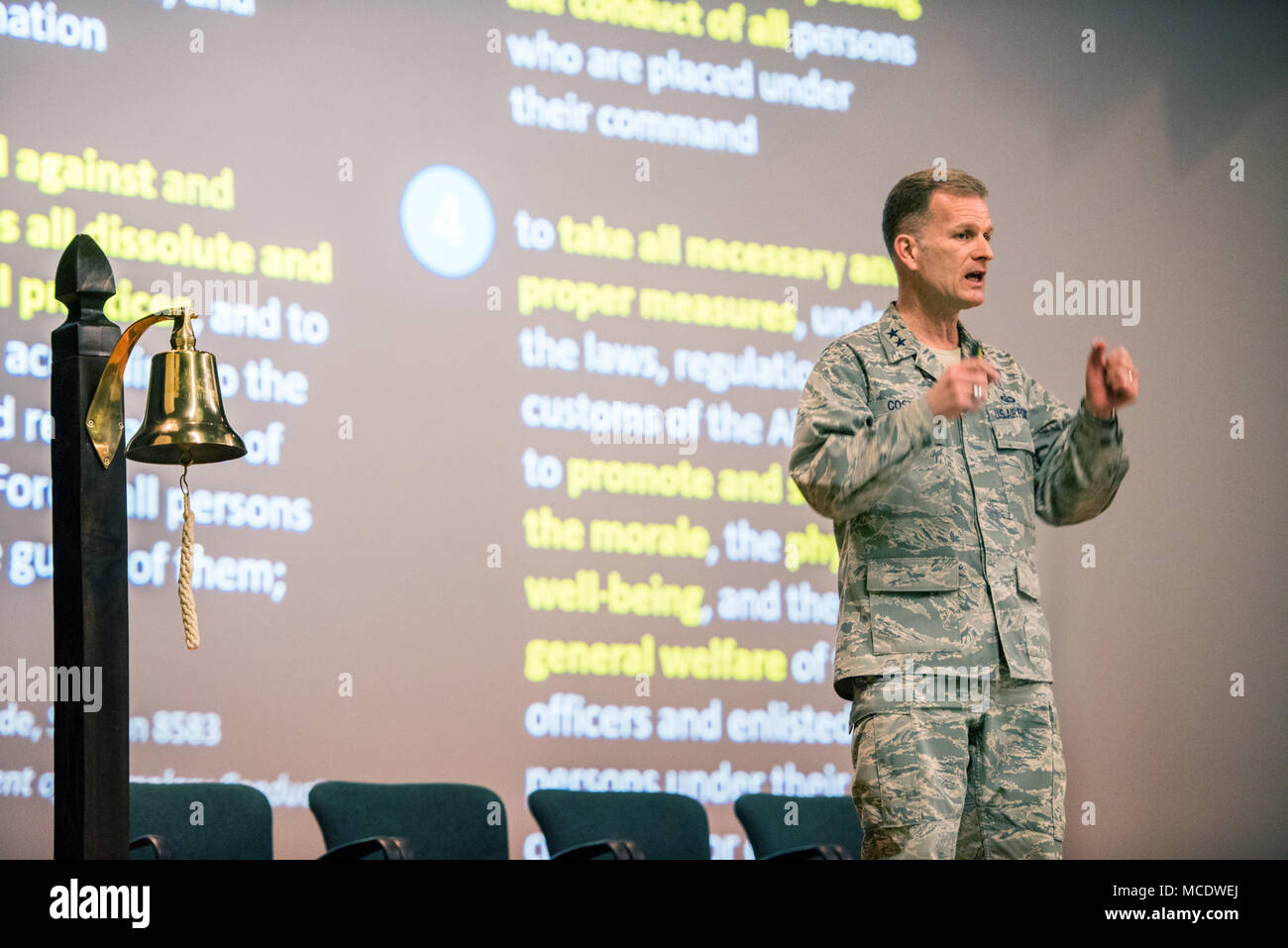 U.S. Air Force Maj. Gen. Dondi E. Costin, Chief of Chaplains ...