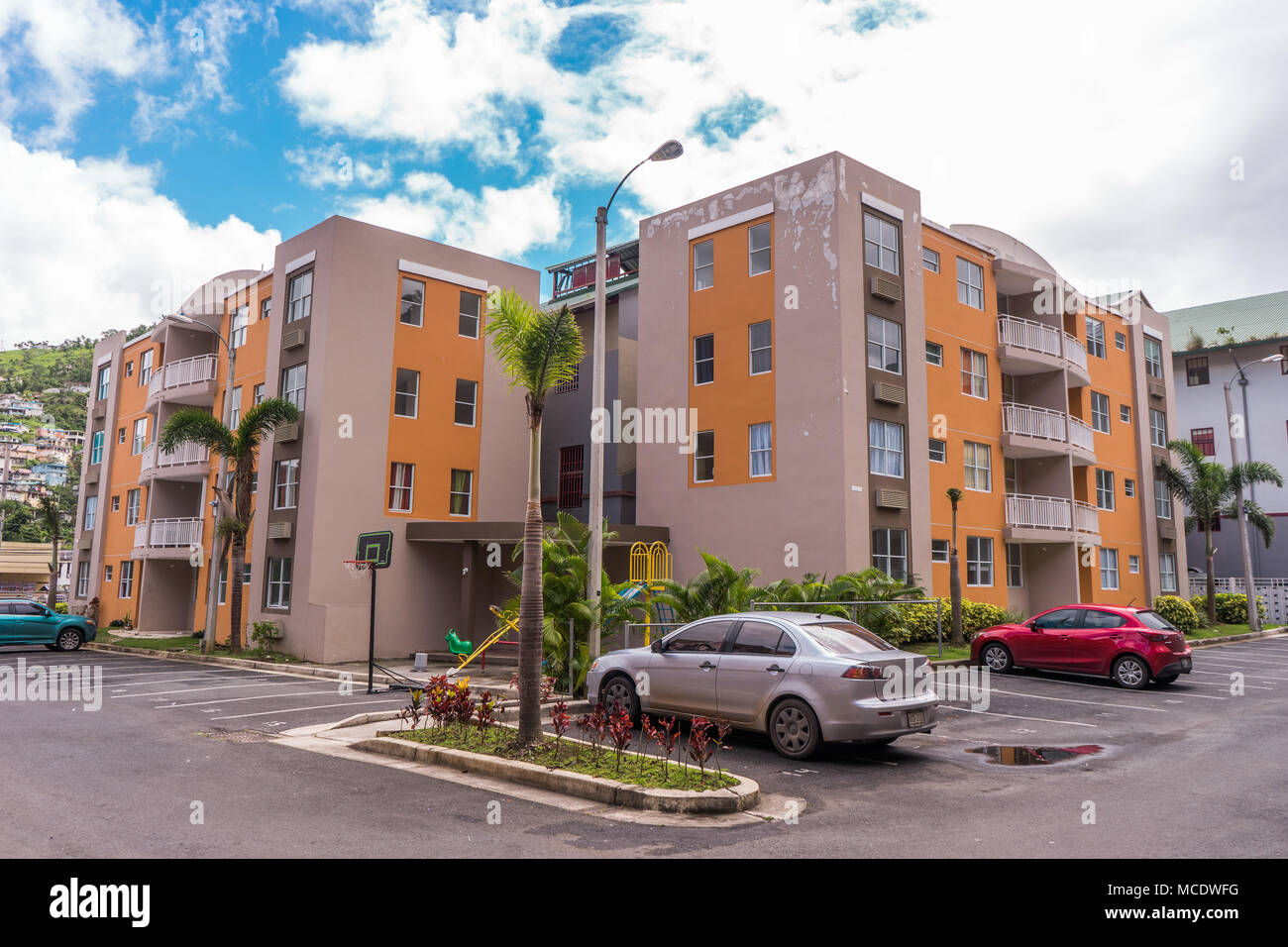 COMERÍO, Puerto Rico, February 22, 2018 - Building complex that will ...