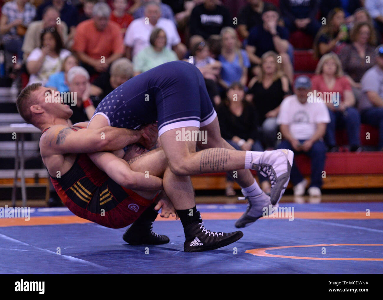 All marine wrestling team hi-res stock photography and images - Alamy