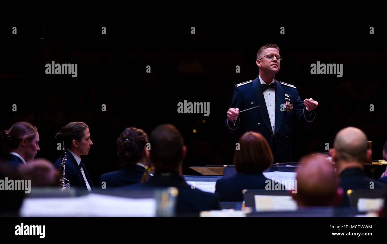 Capt. Dustin M. Doyle, U.S. Air Force Band director of operations ...