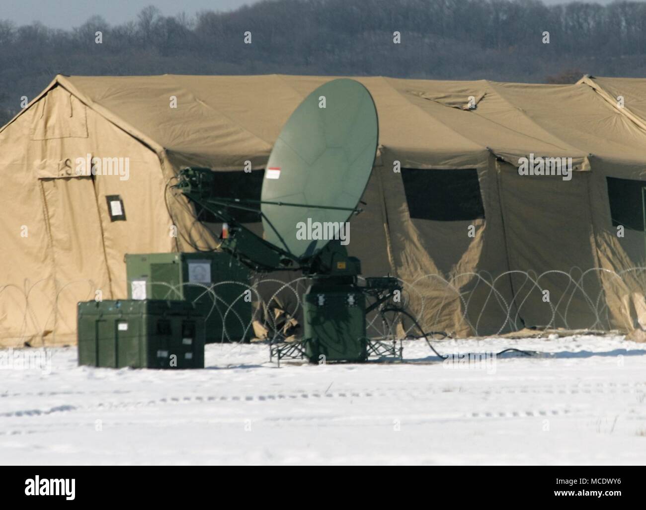 An operations area set up by Marines with Marine Unmanned Aerial ...