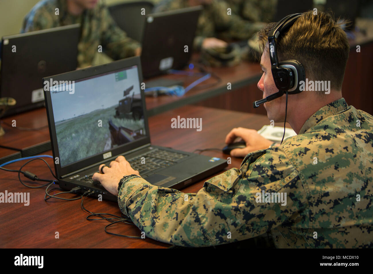 U.S. Marine Corps Sgt. Taylor Alligood, a squad leader with 1st ...