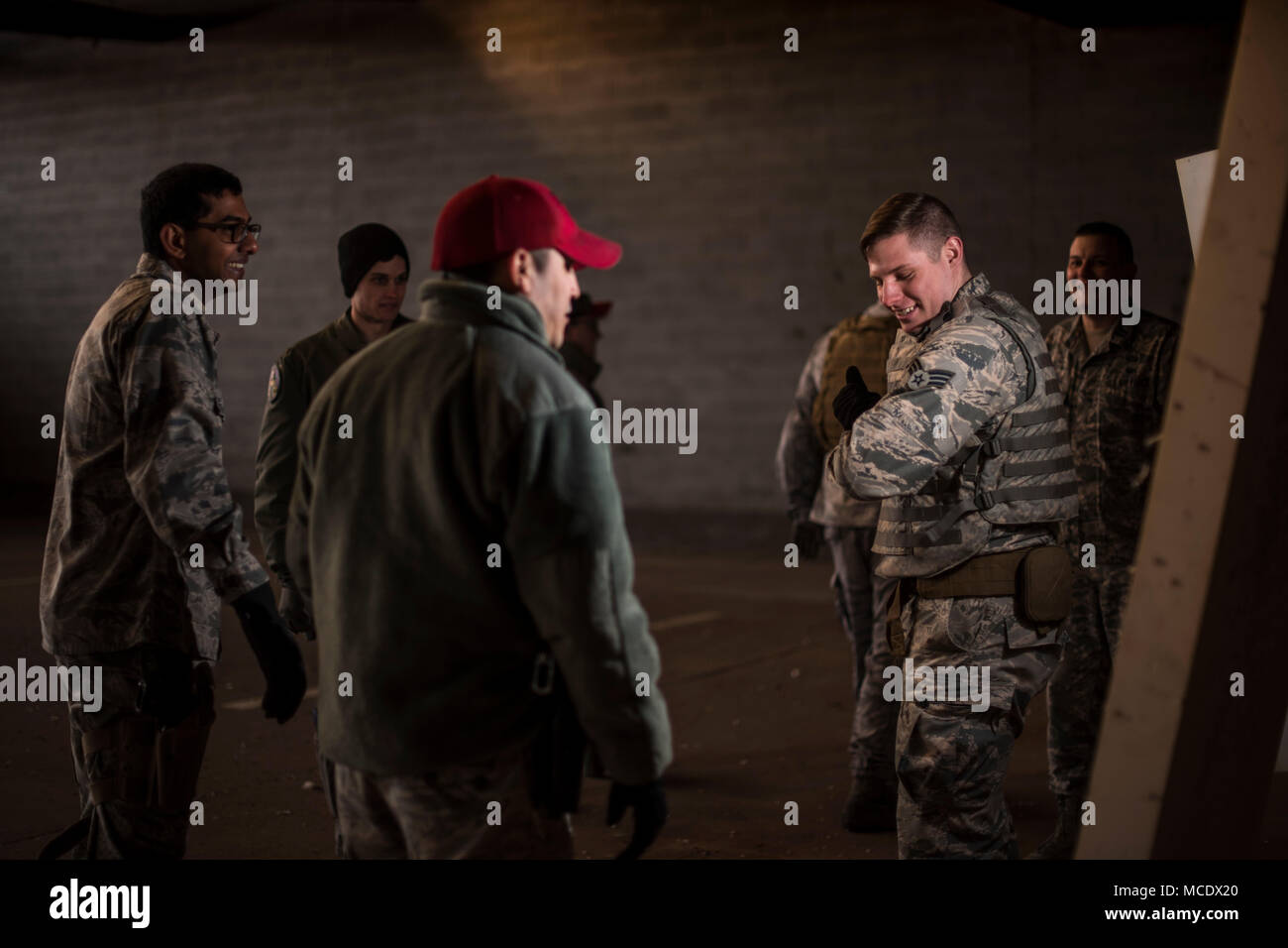 Airmen from the 71st Flying Training Wing and Combat Arms Training and ...
