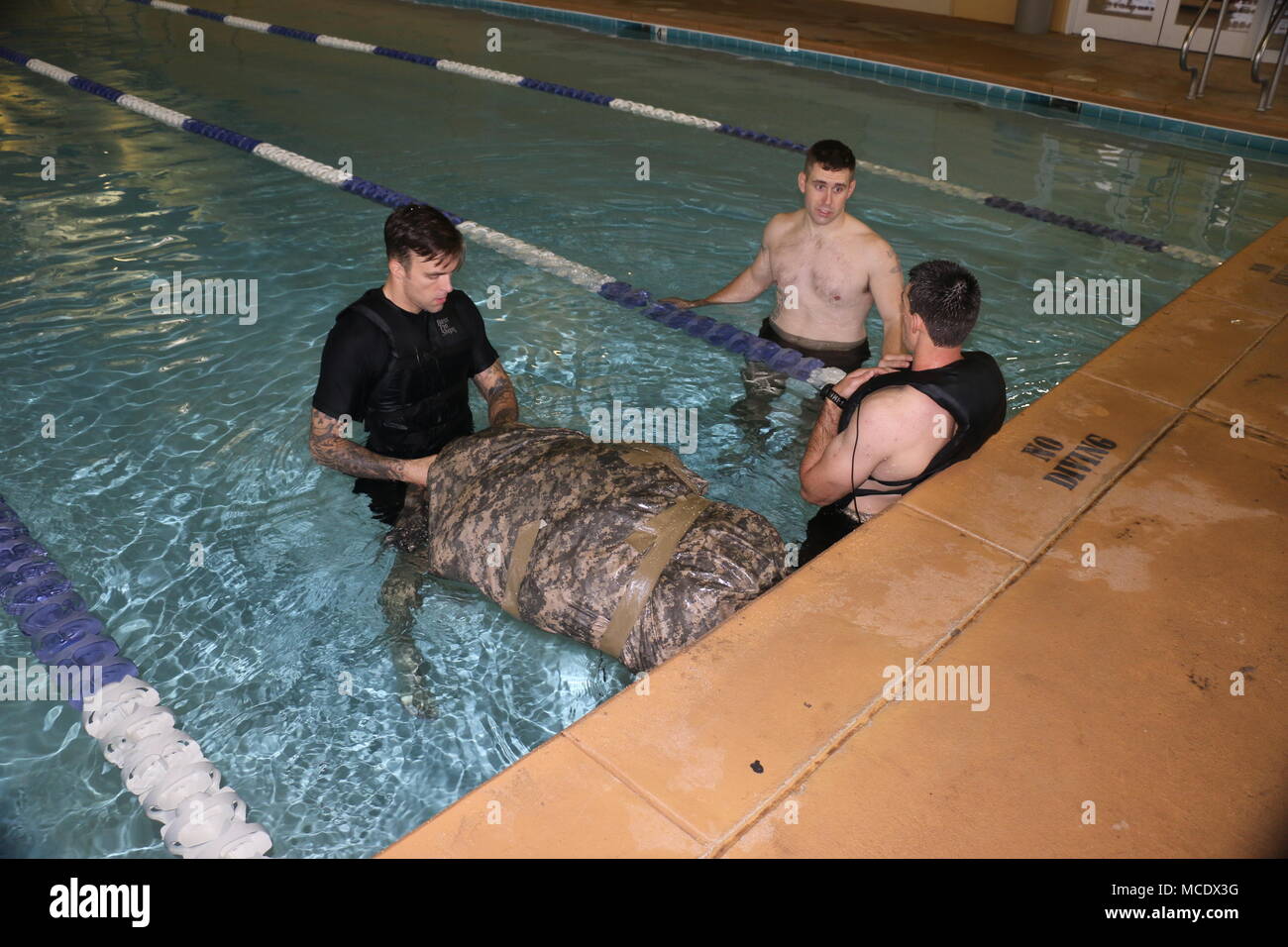 Staff Sgt. Dane Wilson (left) and 1st Lt. James Kinsey (right) of 2nd ...