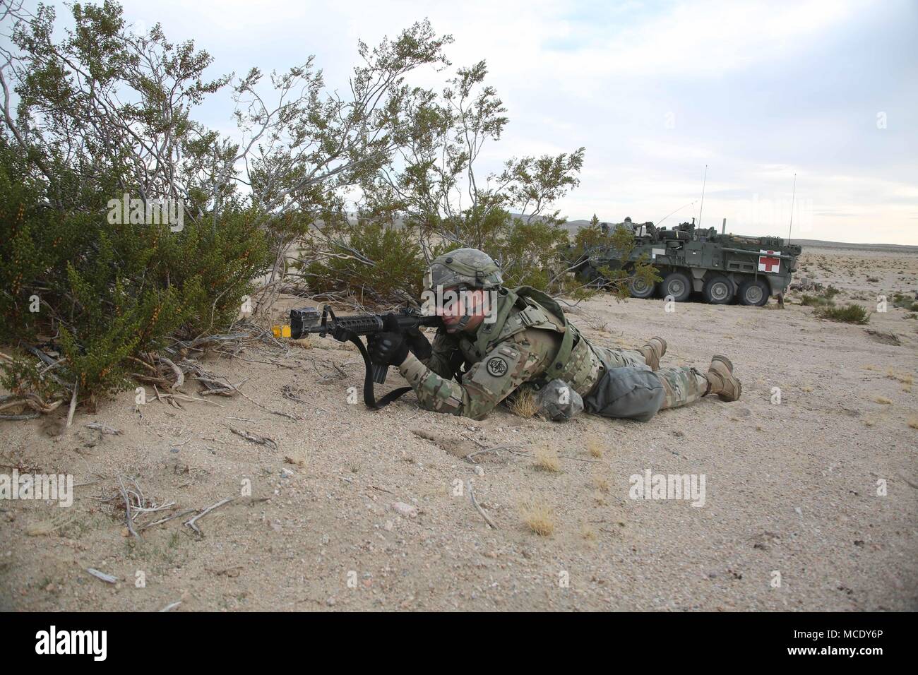 U.S. Army Soldier assigned to 3rd Squadron, 3rd Cavalry Regiment ...
