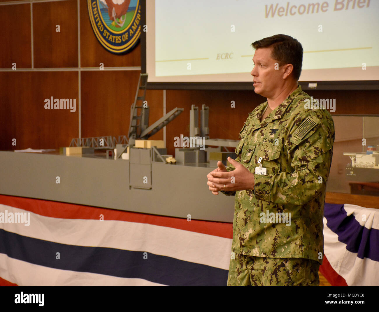 WILLIAMSBURG, Va. (Feb. 26, 2018) Capt. Matthew Jackson, Expeditionary ...