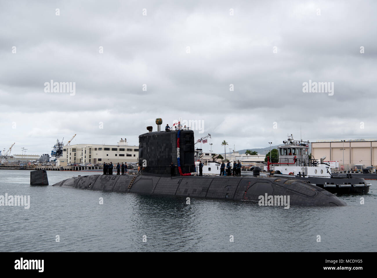 PEARL HARBOR, Hawaii February 27, 2018) - HMCS Chicoutimi SSK 879, of ...
