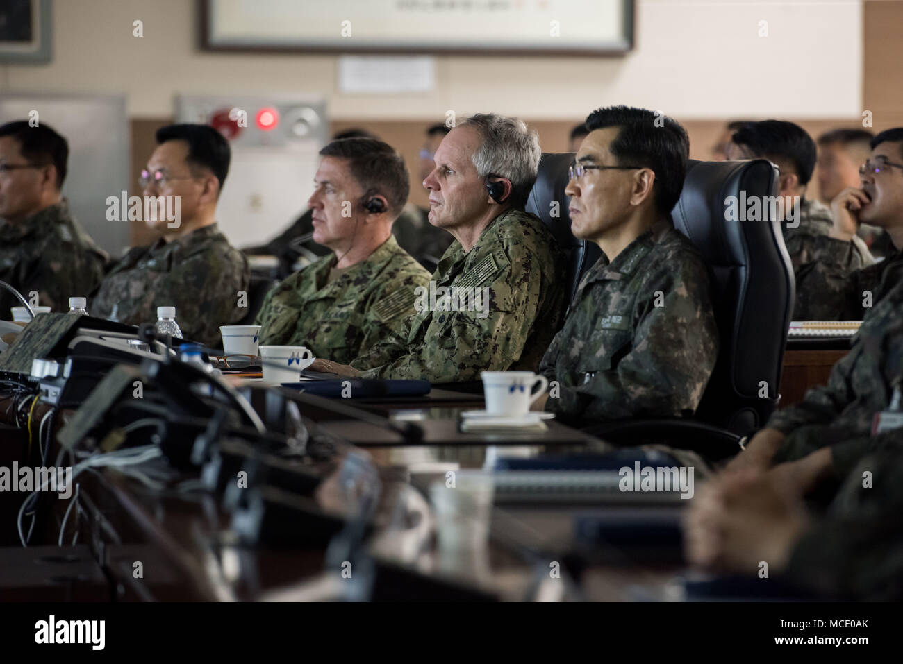 180228-N-KT595-046 Busan, Republic of Korea (Feb. 28, 2018) From left ...
