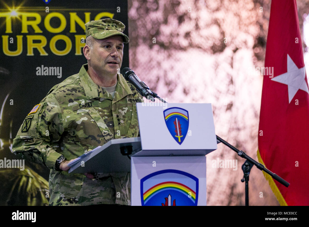 Lt. Gen. Christopher Cavoli, commanding general of U.S. Army Europe ...