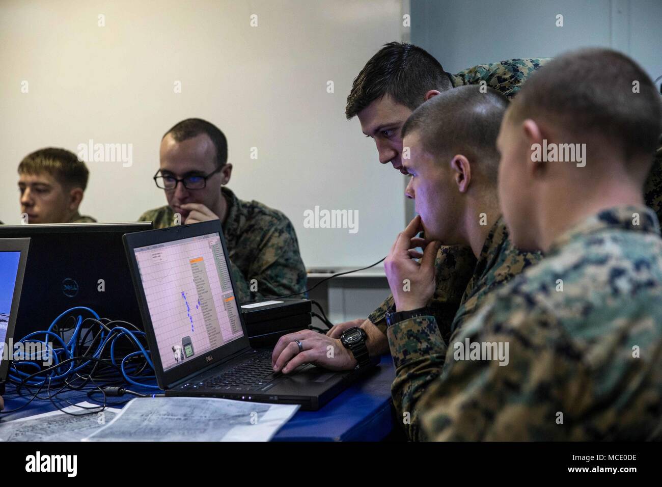 180222-M-CA957-0001 ATLANTIC OCEAN (Feb. 22, 2018) U.S. Marines ...