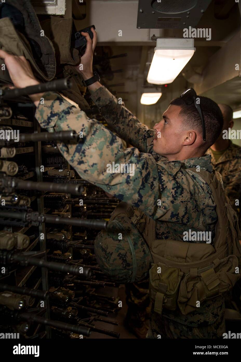 180227-N-TJ319-0120 ATLANTIC OCEAN (Feb. 27, 2018) U.S. Marine Lance ...