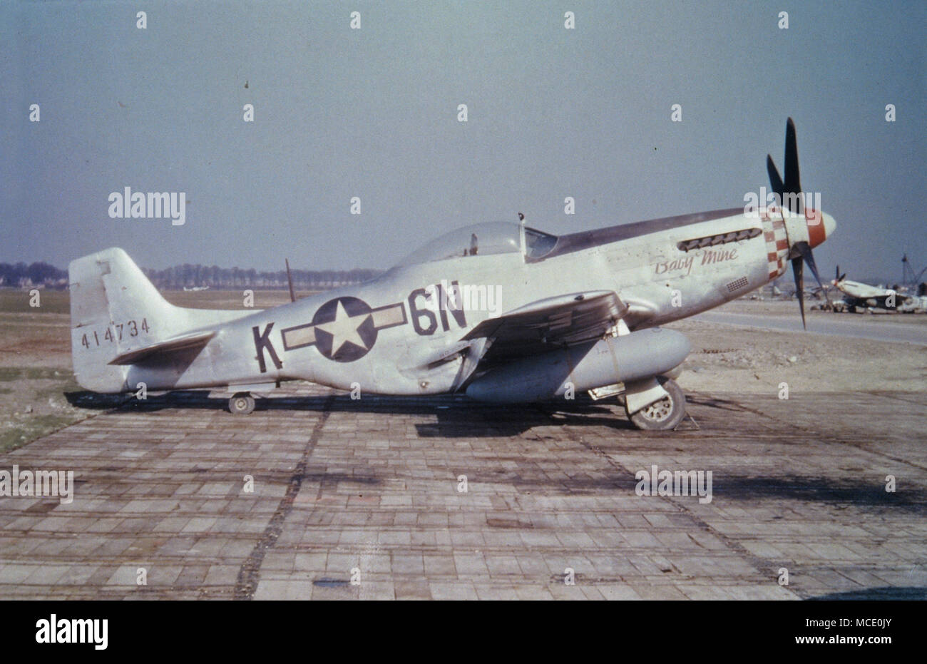 A North American P-51 Mustang (6N-K, serial number 44-14734) nicknamed ...