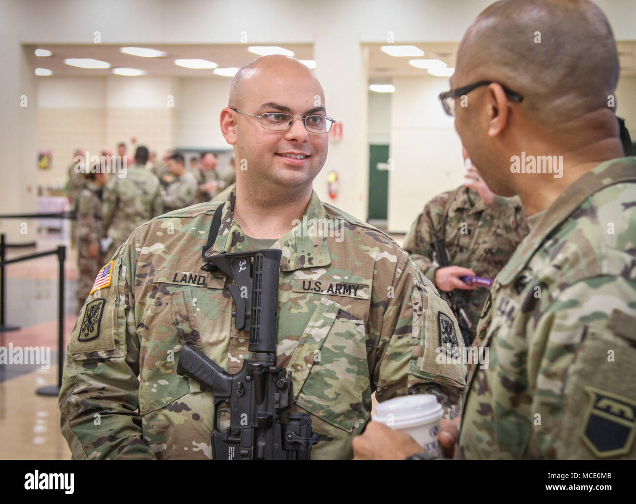 Army Reserve Staff Sgt. Joshua Land, a native of Spartanburg, South ...