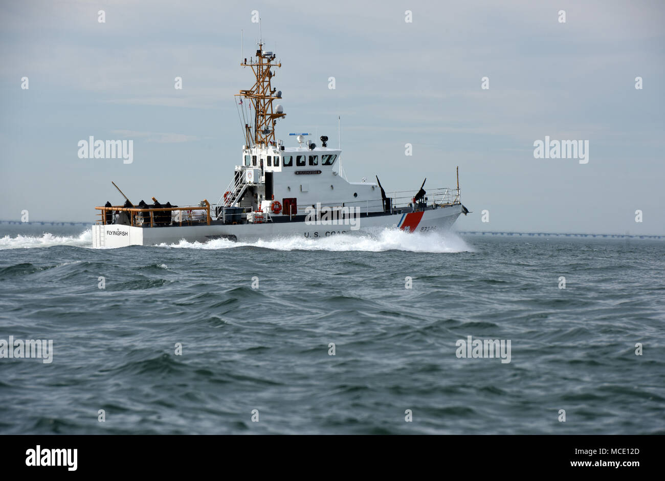 Coast Guard Cutter Flying Fish, an 87-foot patrol boat homeported in ...