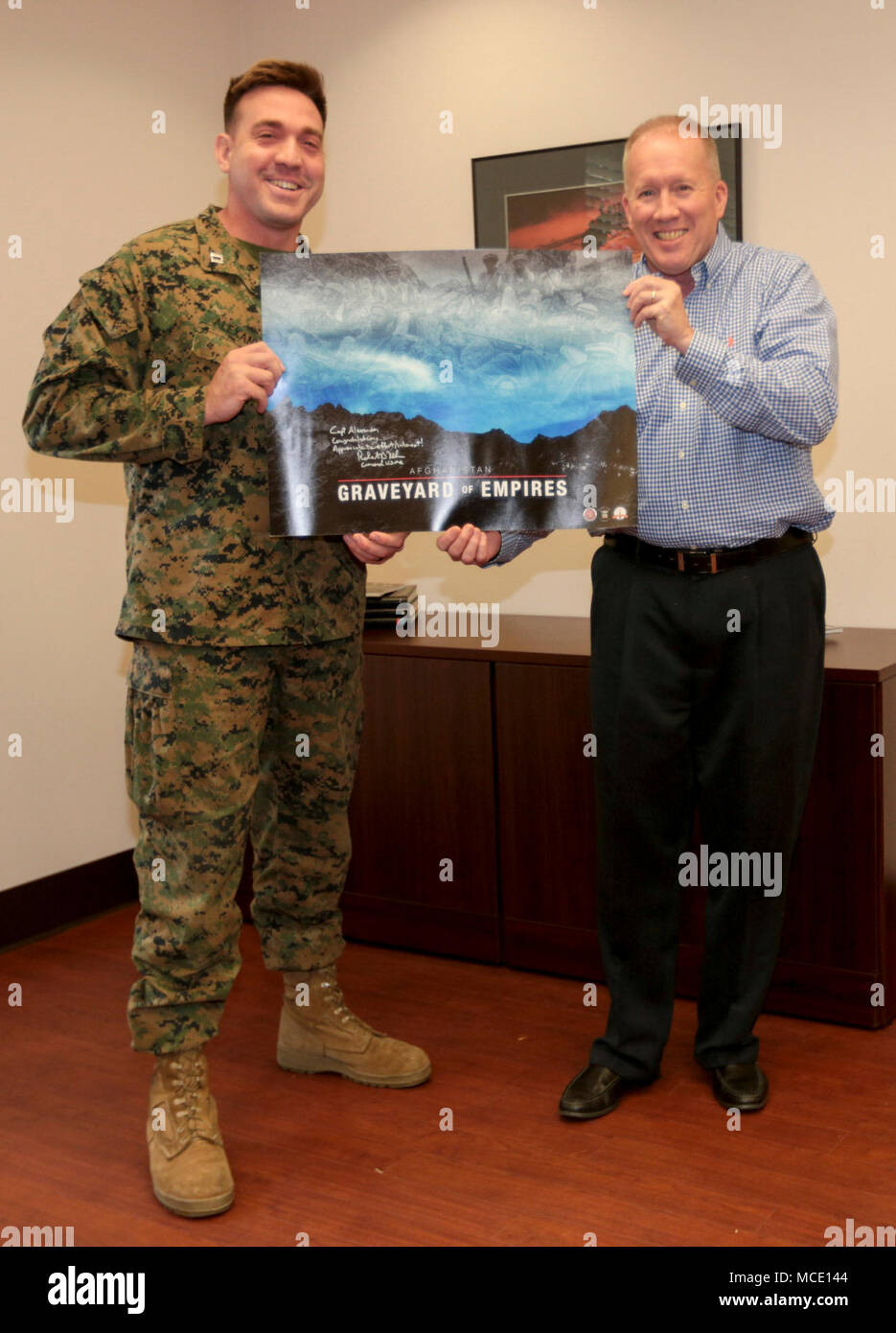 Capt collin alexander hi-res stock photography and images - Alamy