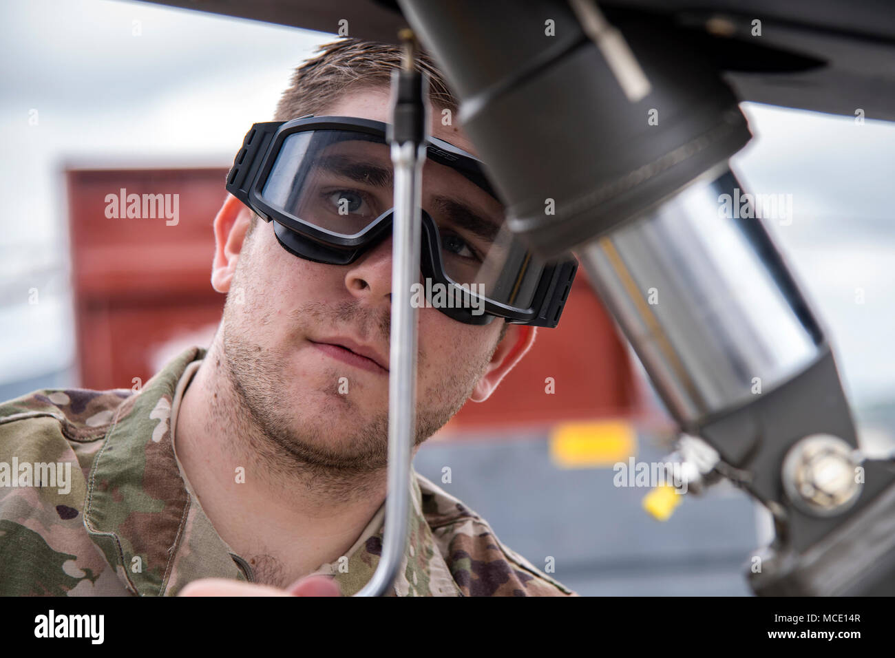 Airman 1st Class Joshua Costello, 723d Aircraft Maintenance Squadron ...