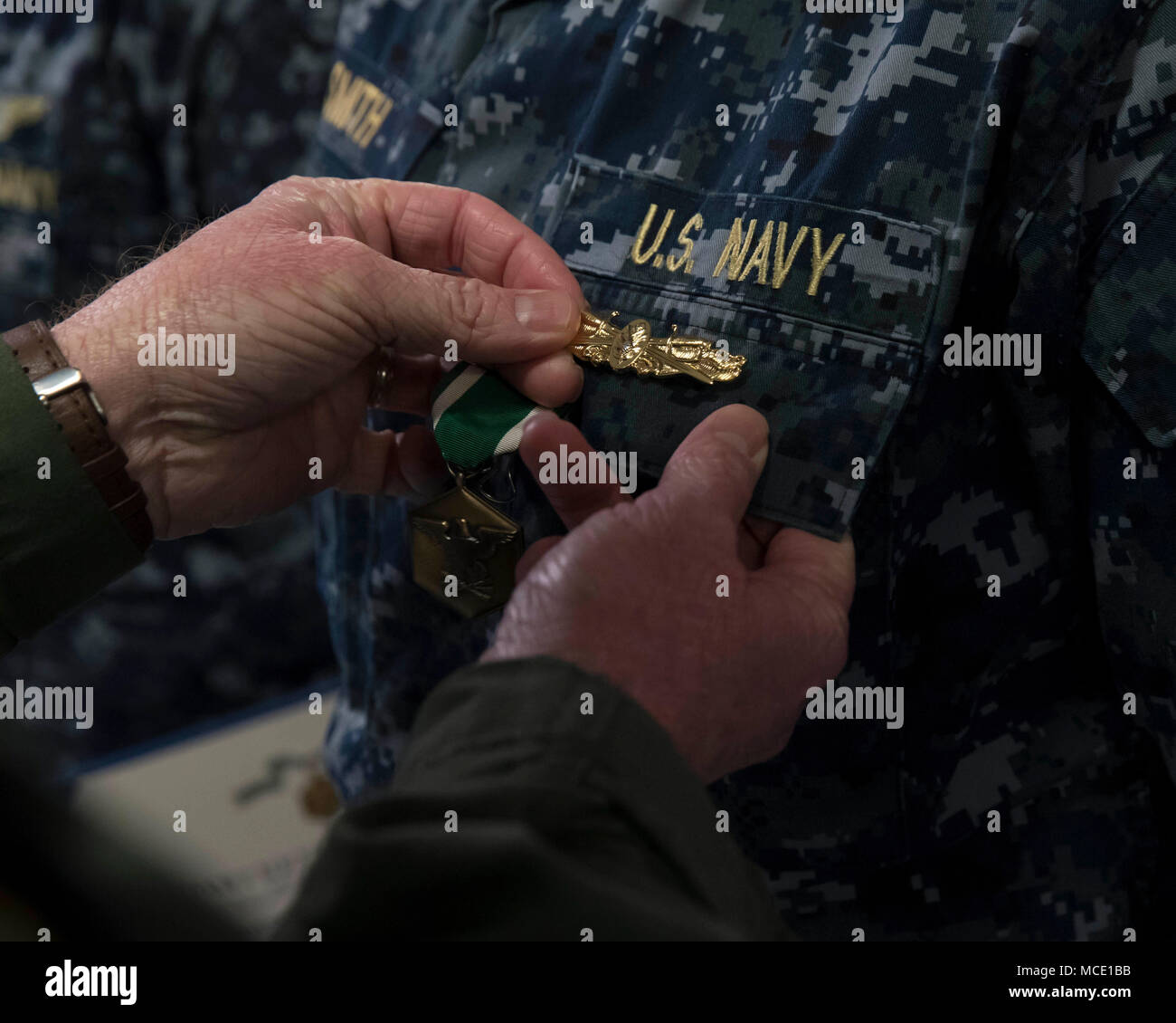 NORFOLK, Va. (Feb. 27, 2018) -- Lt. Ruth Smith, assigned to USS Gerald ...