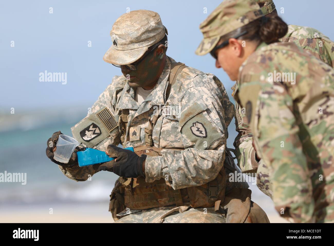 SCHOFIELD BARRACKS, Hawaii –A Soldier from the 209th Aviation Support ...