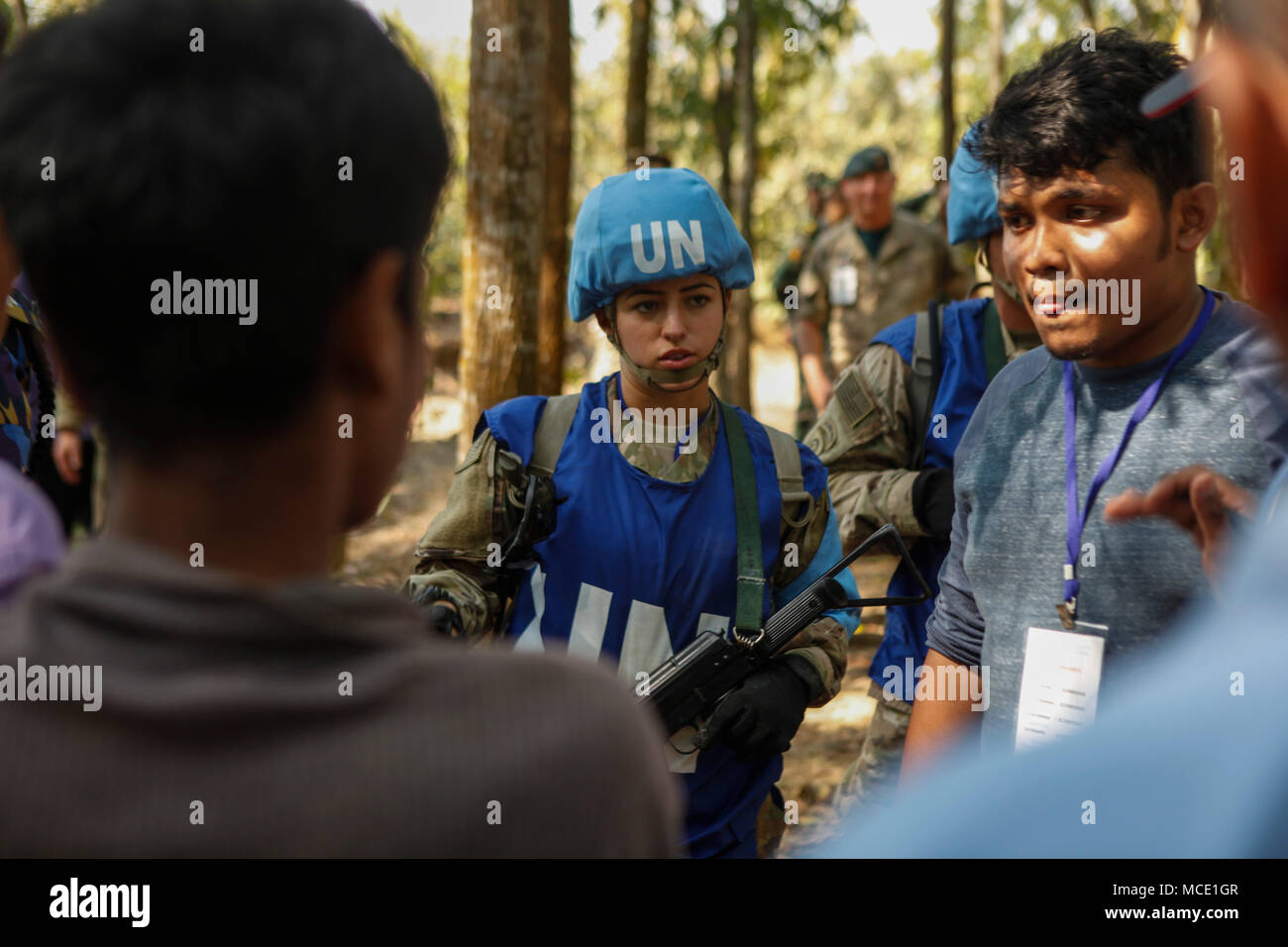 U.S. Army 2nd Lt. Madalynn Long, a military police officer from the ...