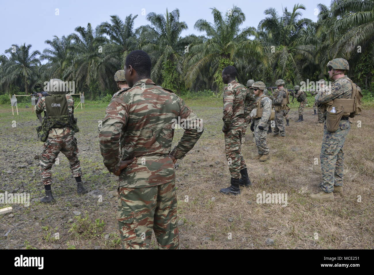 U.S. Marines assigned to Special Purpose Marine Air-Ground Task Force ...