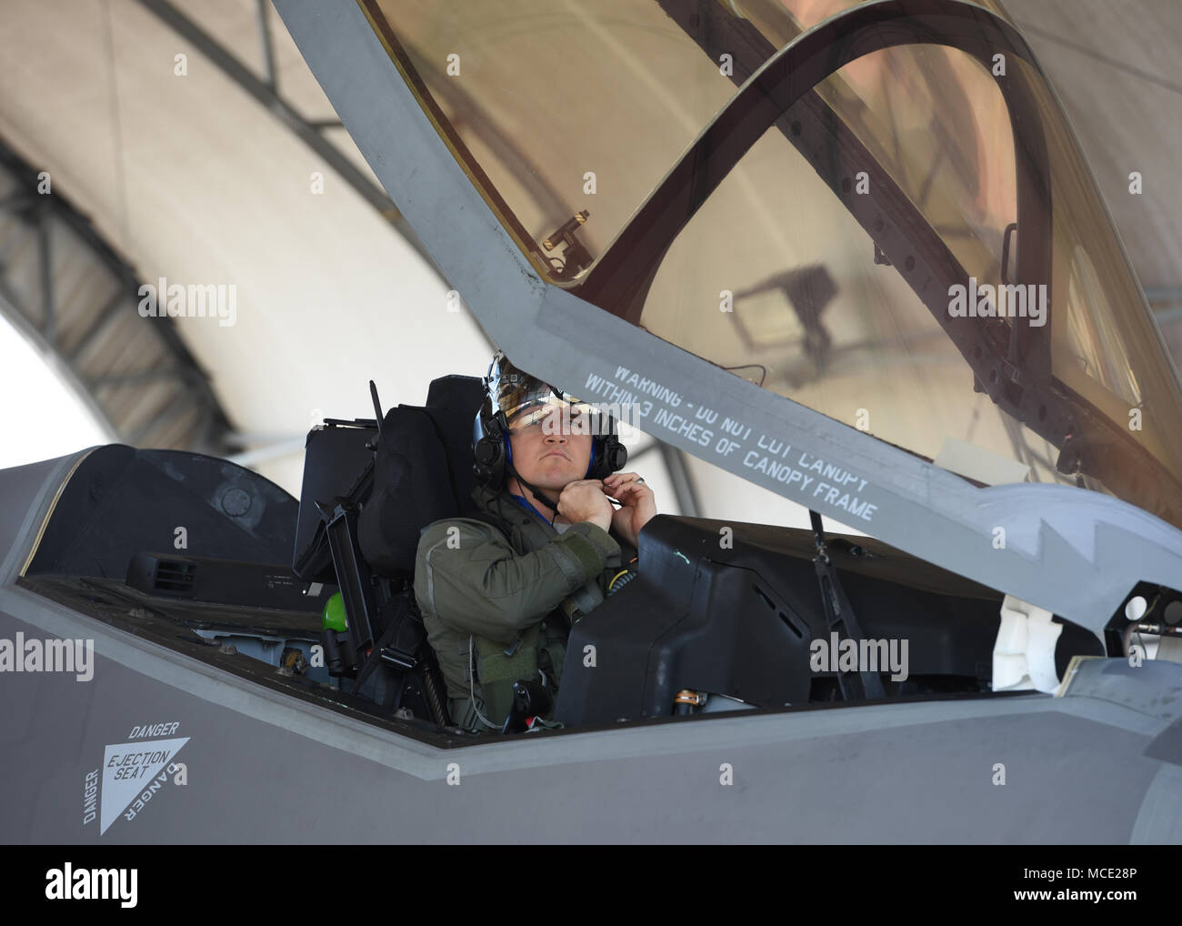 U.S. Air Force Major Christopher Collins, 58th Fighter Squadron ...