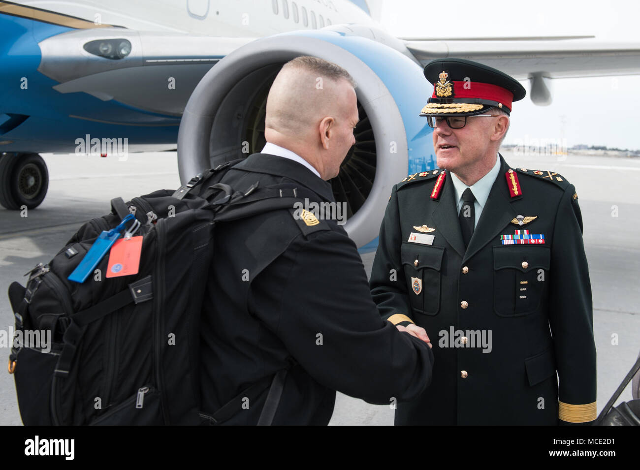 U.S. Army Command Sgt. Maj. John W. Troxell, Senior Enlisted Advisor to ...