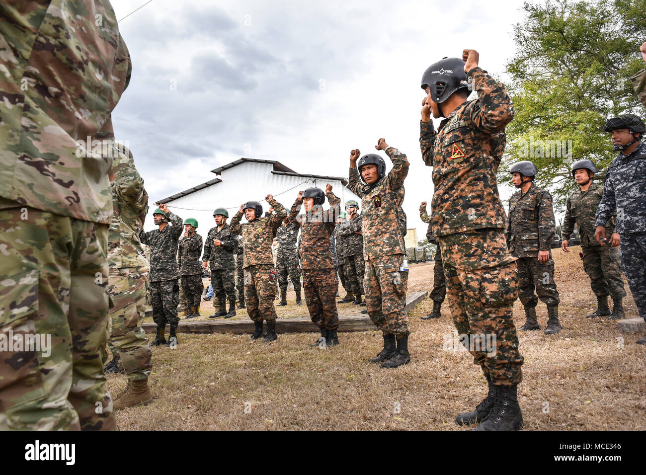 Multinational security forces participate in Sustained Airborne ...