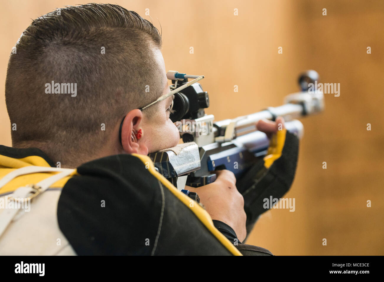 Retired U.S. Army Sgt. Patrick Haney formerly assigned to the Warrior ...