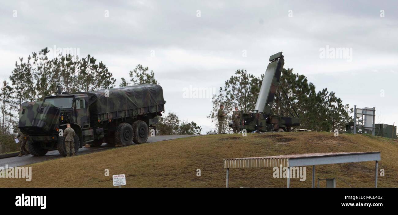 An AN/TPS-80 Ground/Air Task Oriented Radar starts up at Marine Corps ...