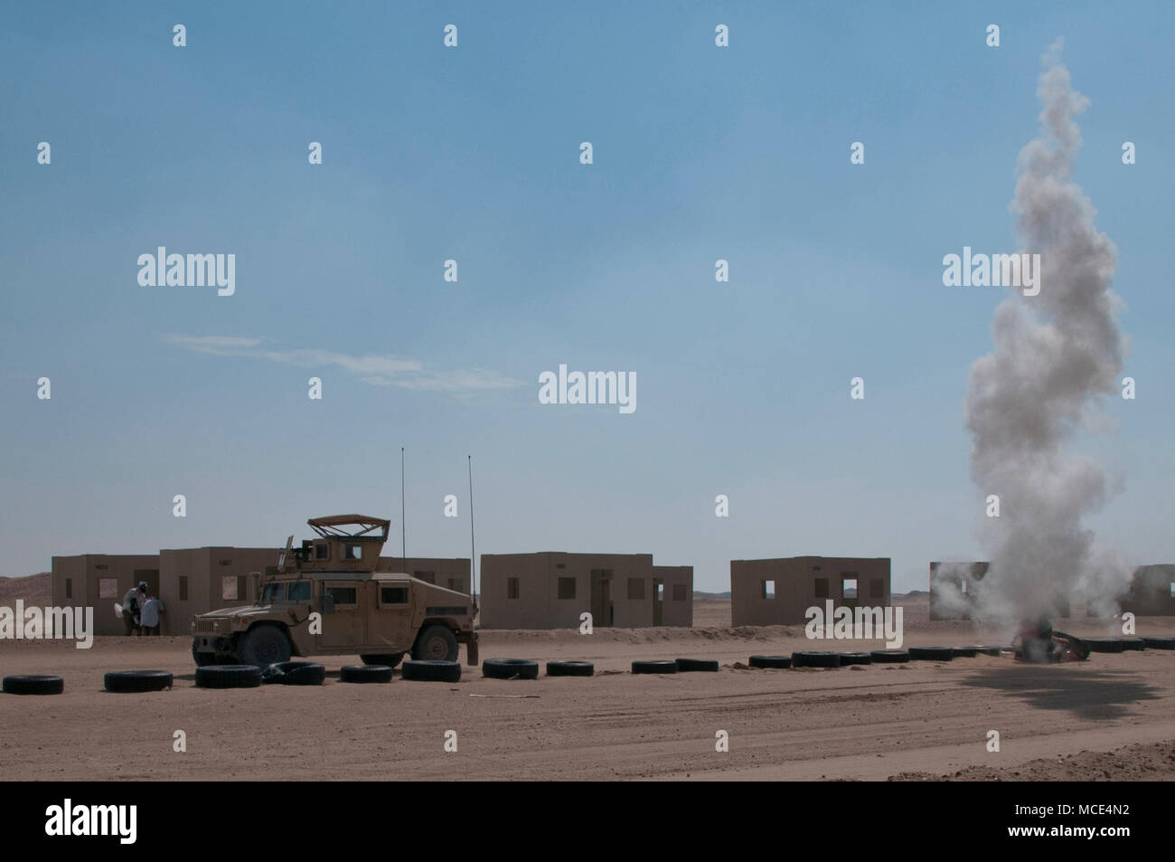 A Humvee crewed by field artillerymen and other Soldiers from Delta ...